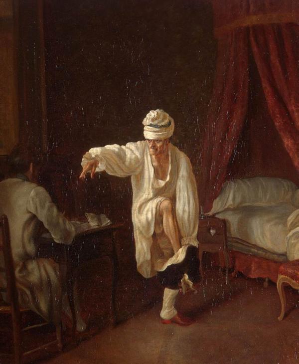 La mañana de Voltaire - Jean Huber | FeelTheArt