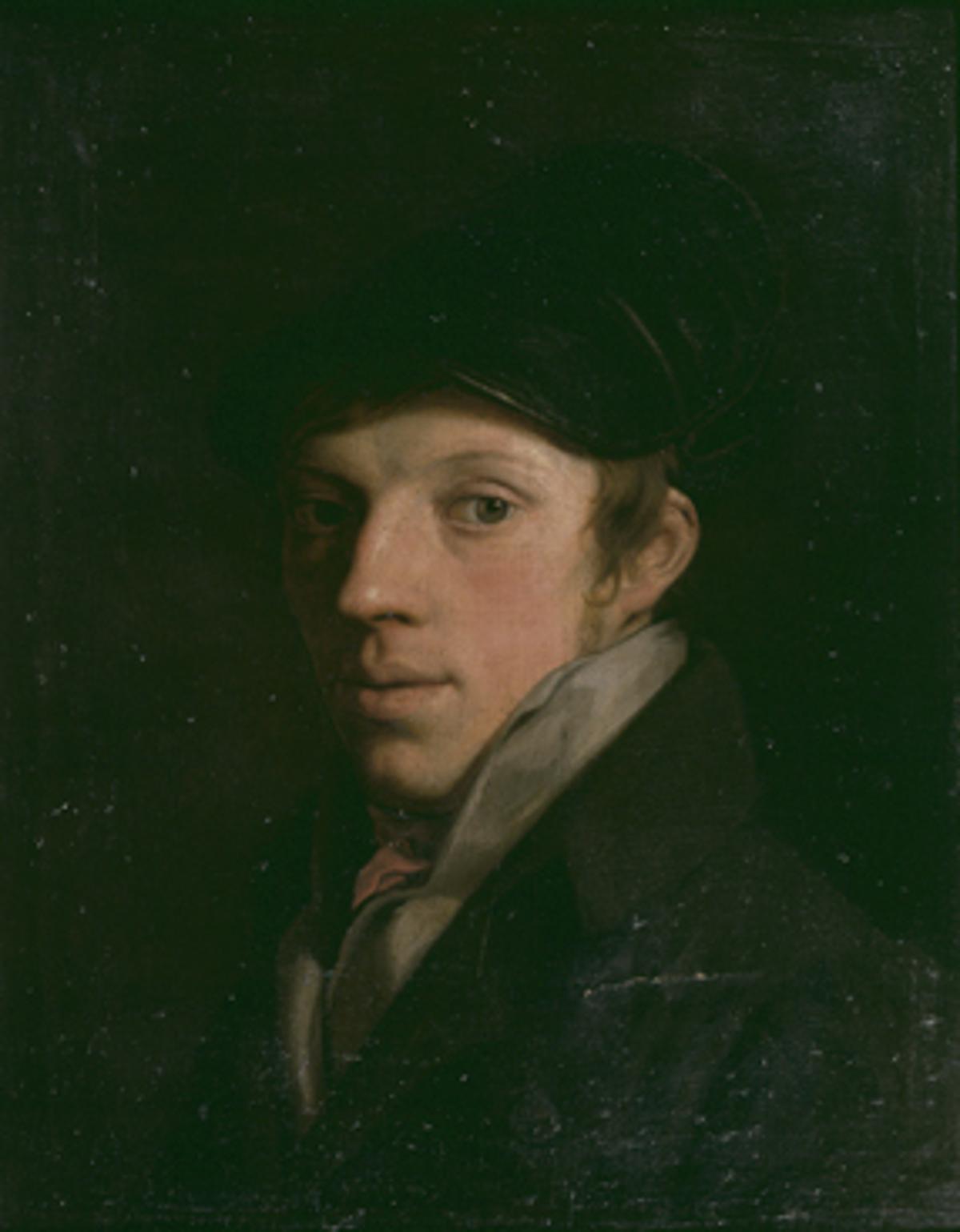 Portrait of the painter Pierre-François Jacobs - Cornelis Cels | FeelTheArt