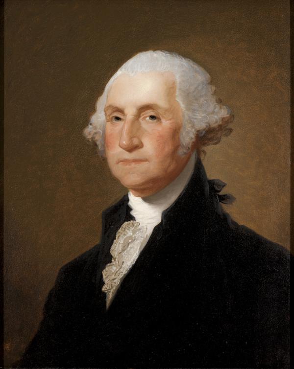 Portrait of George Washington - Gilbert Stuart | FeelTheArt