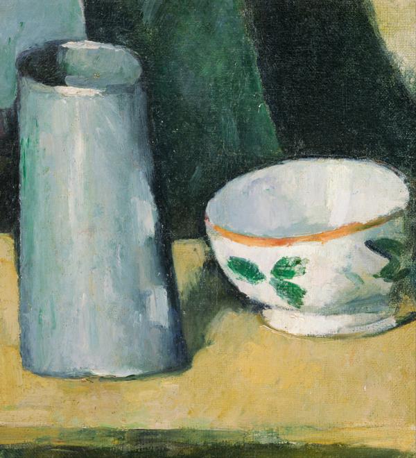 Bowl and Milk-Jug - Paul Cézanne | FeelTheArt