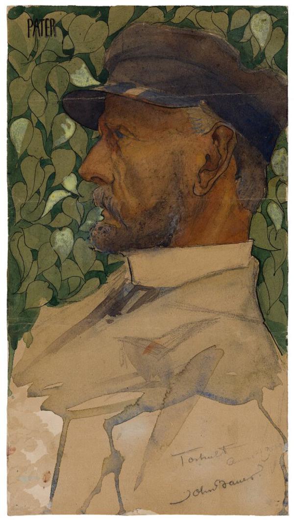 Joseph Bauer (1849-1921), The Artist's Father, 1909 - John Bauer ...