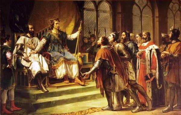 Mise of Amiens, 1264 - Georges Rouget | FeelTheArt