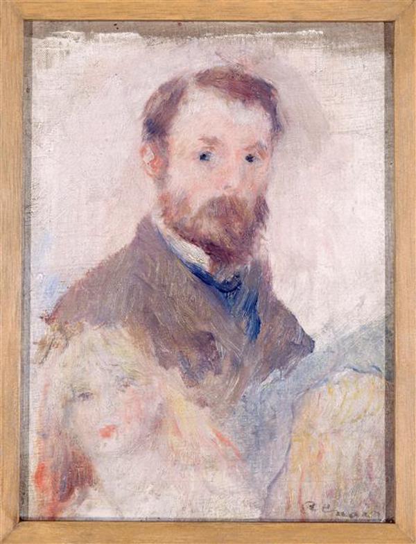 Self-portrait - Auguste Renoir | FeelTheArt