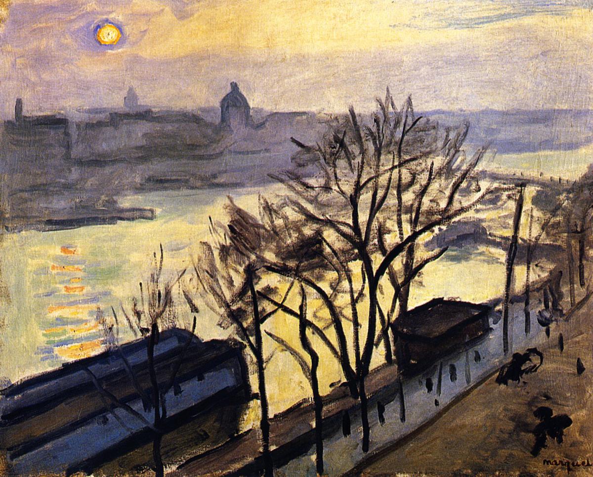 Sun over Paris - Albert Marquet | FeelTheArt