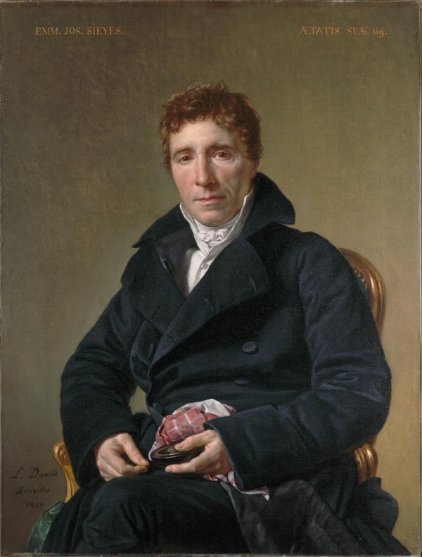 Emmanuel Joseph Sieyès (1748-1836) - Jacques-Louis David | FeelTheArt