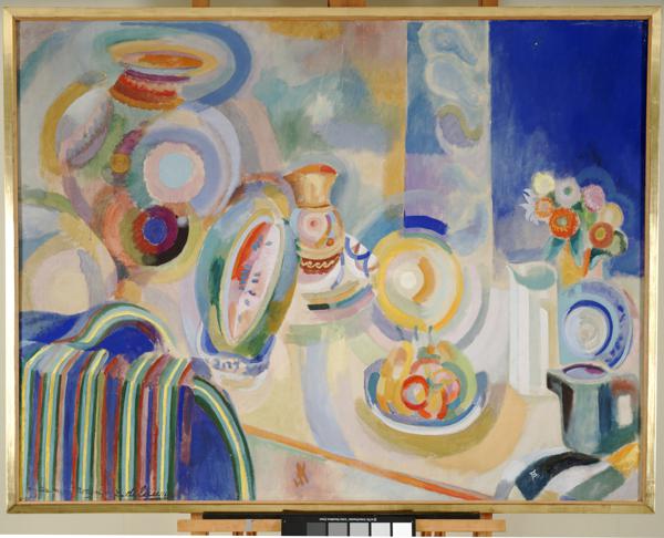 Portuguese Still Life - Robert Delaunay | FeelTheArt