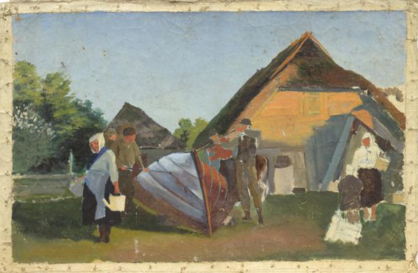 Pintar el barco - Paul Raud | FeelTheArt