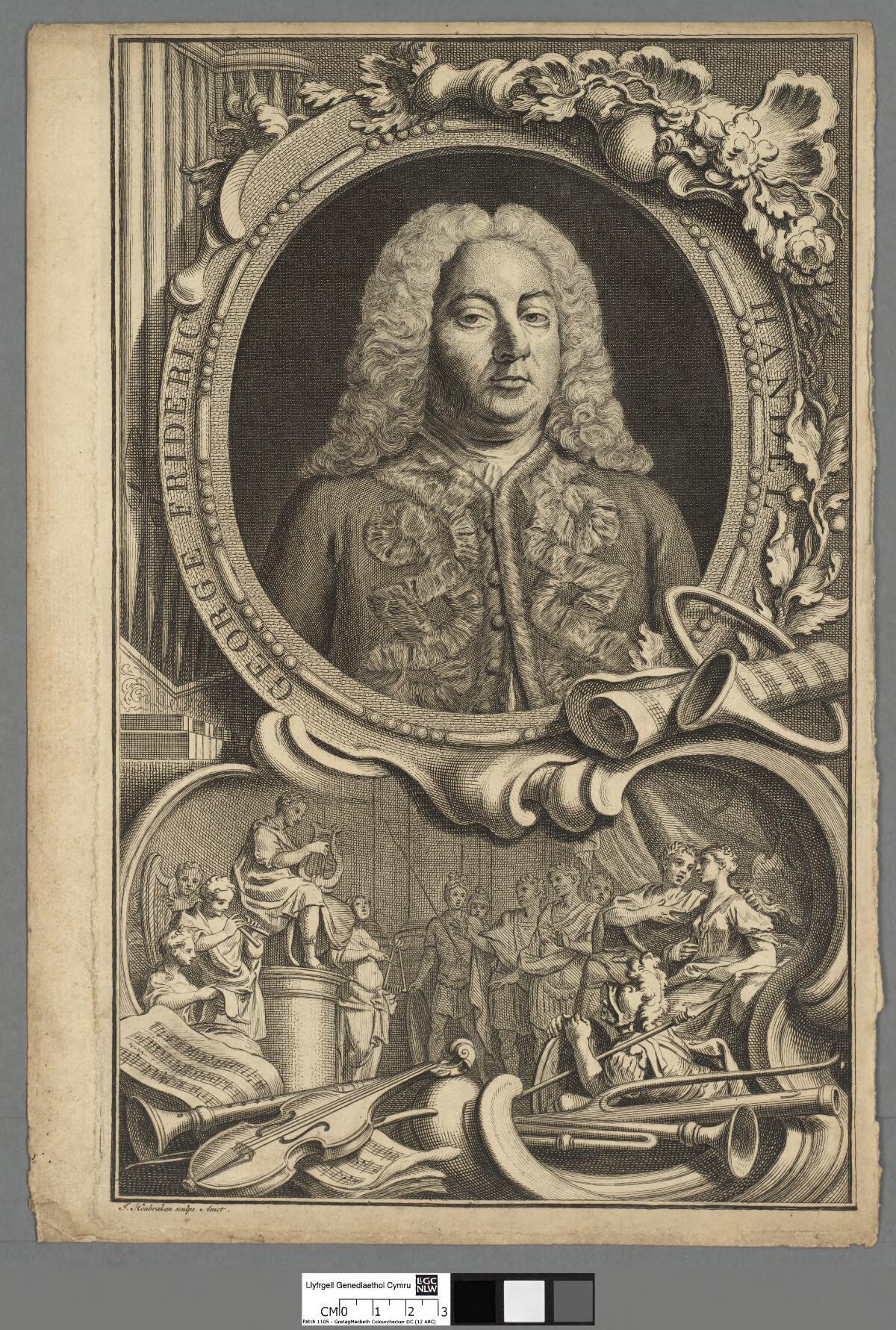 George Frideric Handel - Jacobus Houbraken | FeelTheArt