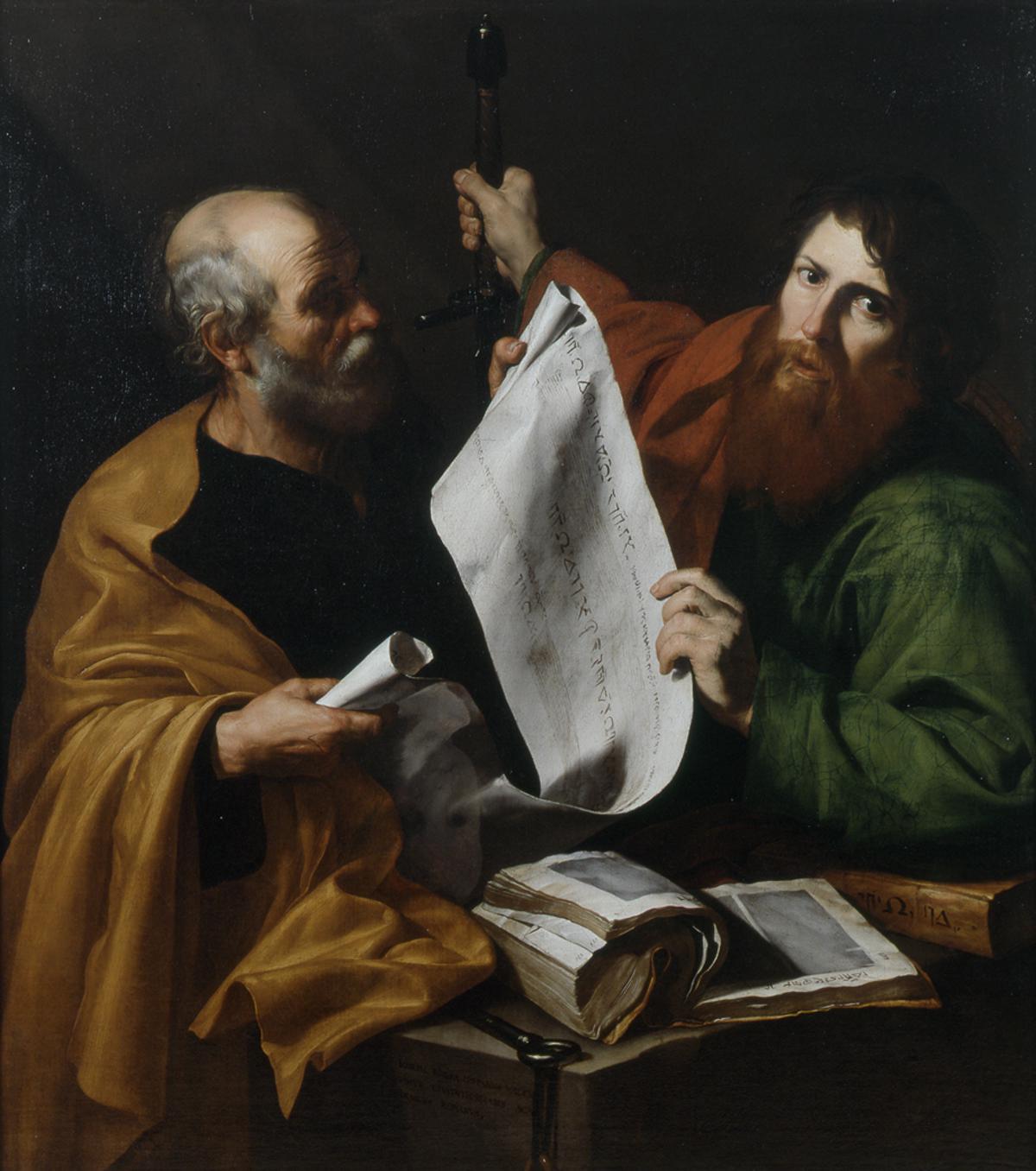 Saint Peter and Saint Paul (Ribera) - Jusepe de Ribera | FeelTheArt