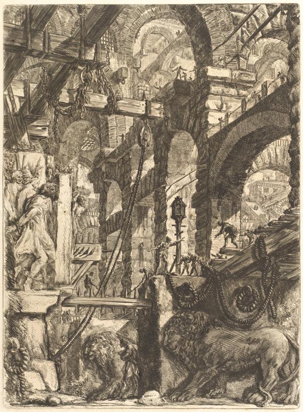 Los bajorrelieves León - Giovanni Battista Piranesi | FeelTheArt