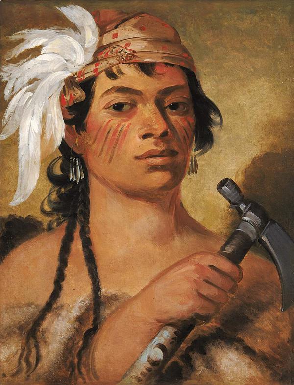 Good Hunter, a Warrior - George Catlin | FeelTheArt