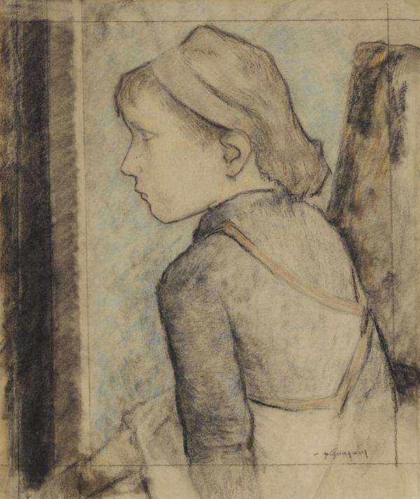 Retrato de Aline - Paul Gauguin | FeelTheArt