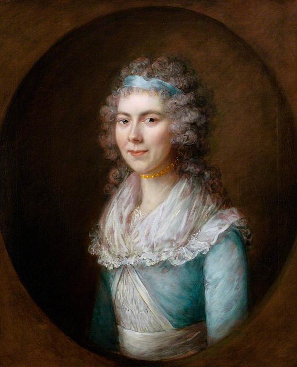 Miss Caroline Anne Horde - Thomas Gainsborough | FeelTheArt