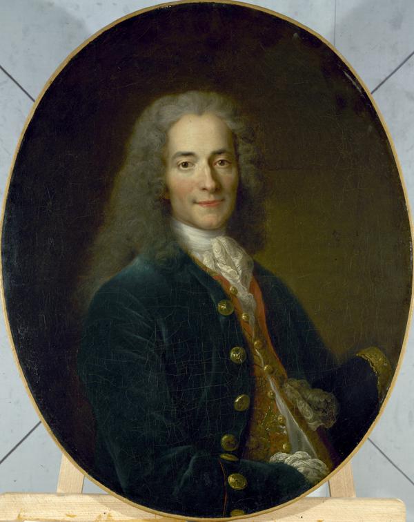 Portrait de Voltaire (1694-1778) en 1718 - Nicolas de Largillière ...