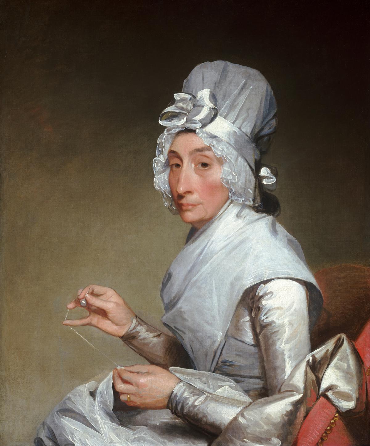 Catherine Brass Yates (Sra. Richard Yates) - Gilbert Stuart | FeelTheArt