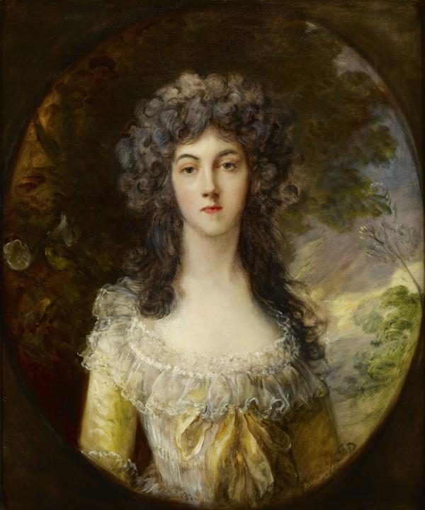 Mrs. Charles Hatchett - Thomas Gainsborough | FeelTheArt