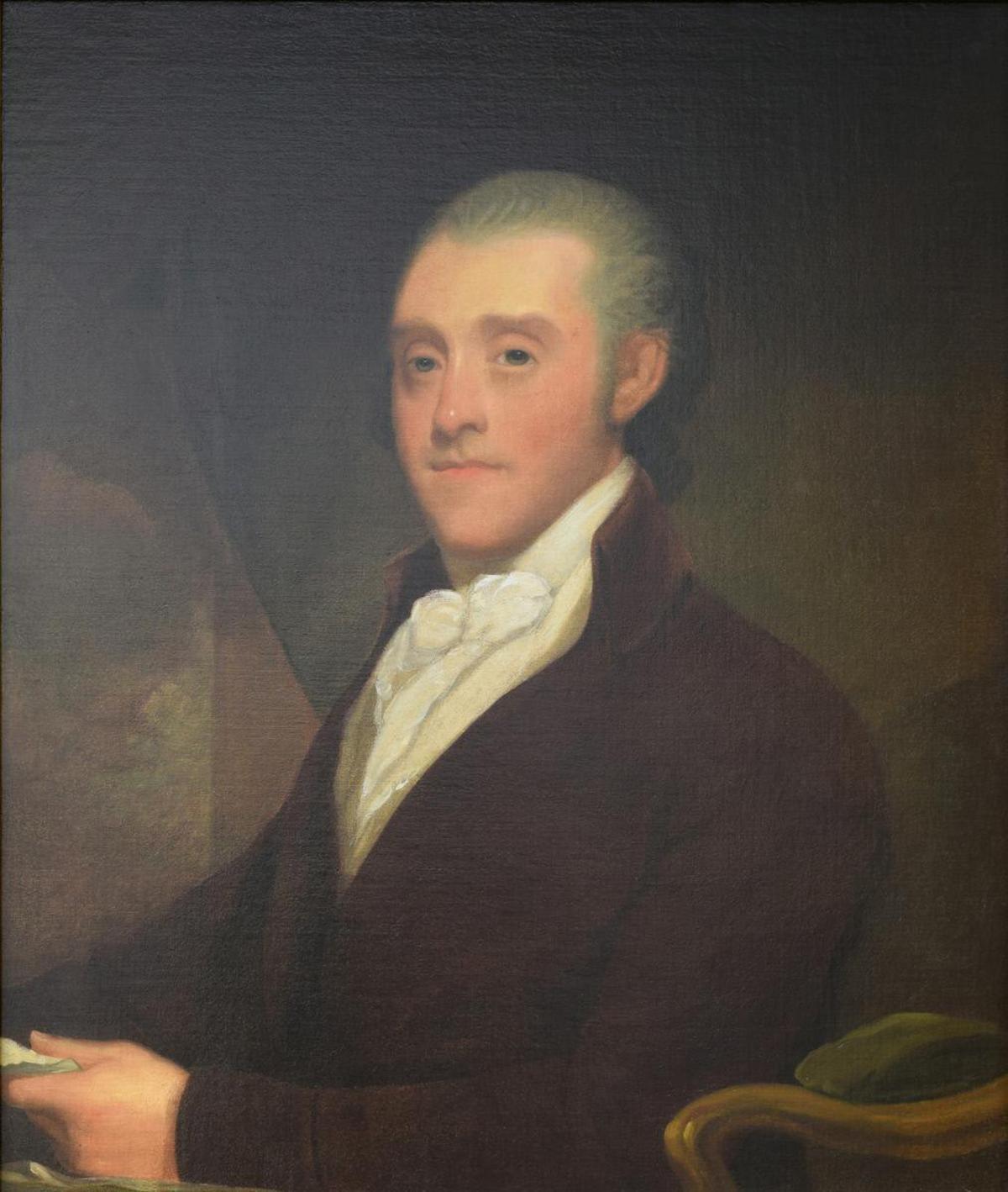 Portrait of Mr. Sutcliffe - Gilbert Stuart | FeelTheArt