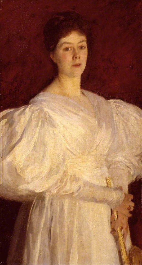 Mrs Frederick Barnard - John Singer Sargent | FeelTheArt