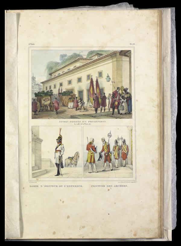 Garde d'honneur de l'empereur - Jean-Baptiste Debret | FeelTheArt