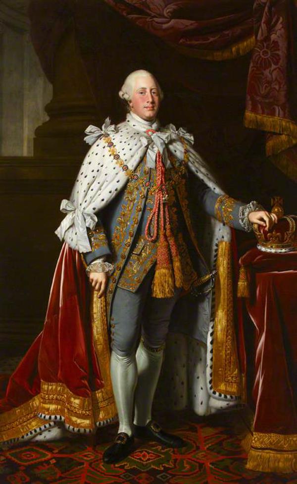 rey george iii (1738—1820) - Nathaniel Dance-Holland | FeelTheArt