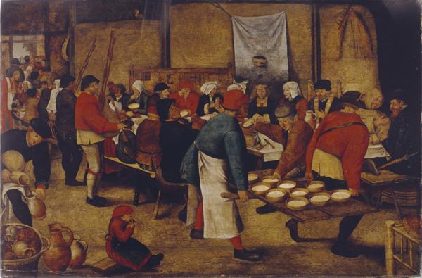 Le Repas de noce - Pieter Brueghel le Jeune | FeelTheArt