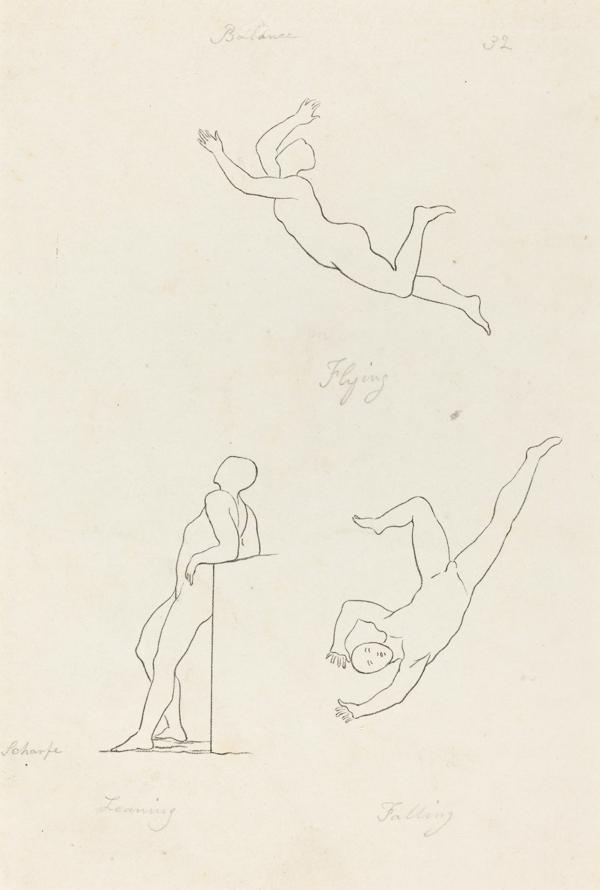 Leaning, Flying and Falling - George Johann Scharf | FeelTheArt