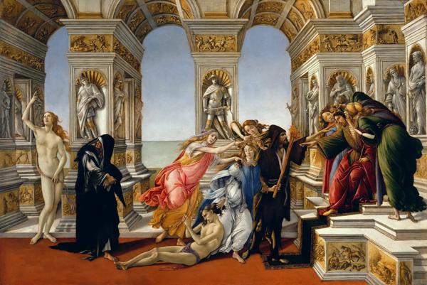Calumny of Apelles - Sandro Botticelli | FeelTheArt