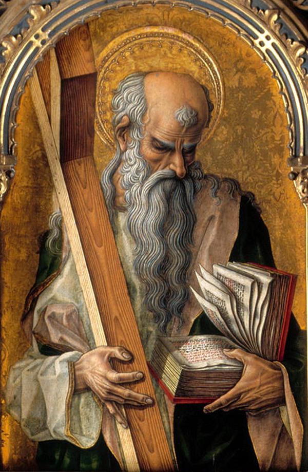 Saint Andrew - Carlo Crivelli | FeelTheArt