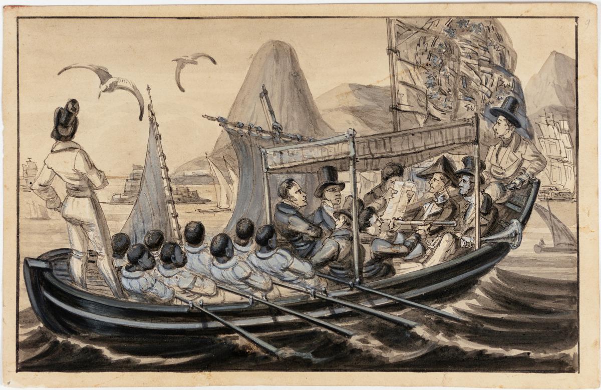 La barque de Guarda Mor (Capitaine du Port) de Río Janeiro - Harro ...