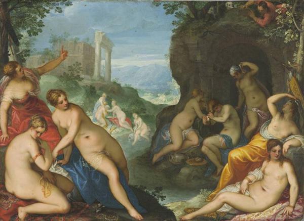 Диана и Актеон - Ганс Роттенхаммер | FeelTheArt