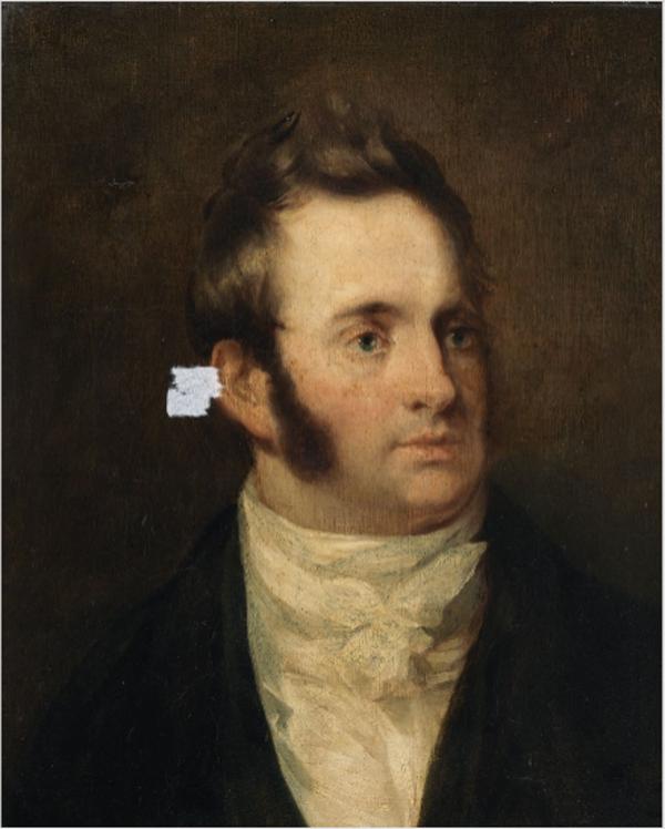 Portrait of J.H. Brocas, Artist - Robert Lucius West | FeelTheArt