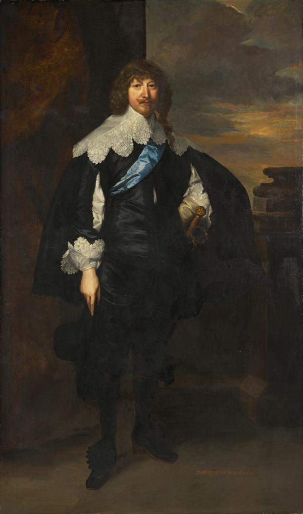 Portrait of William Cavendish, Duke of Newcastle (1592-1676) - Anthony ...