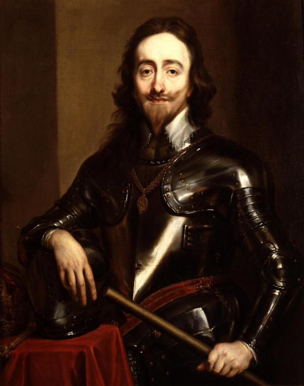 Portrait of Charles I - Anthony van Dyck | FeelTheArt