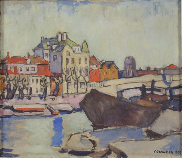 Tartu Motif (Tartu view) - Villem Ormisson | FeelTheArt