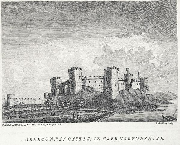 Aberconway Castle, Caernarvonshire - Richard Bernard Godfrey | FeelTheArt