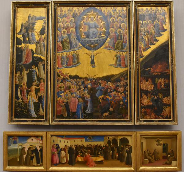 Triptych: The Last Judgment - Fra Angelico | FeelTheArt