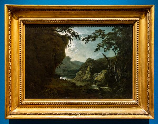 Dovedale by Moonlight - Joseph Wright of Derby | FeelTheArt