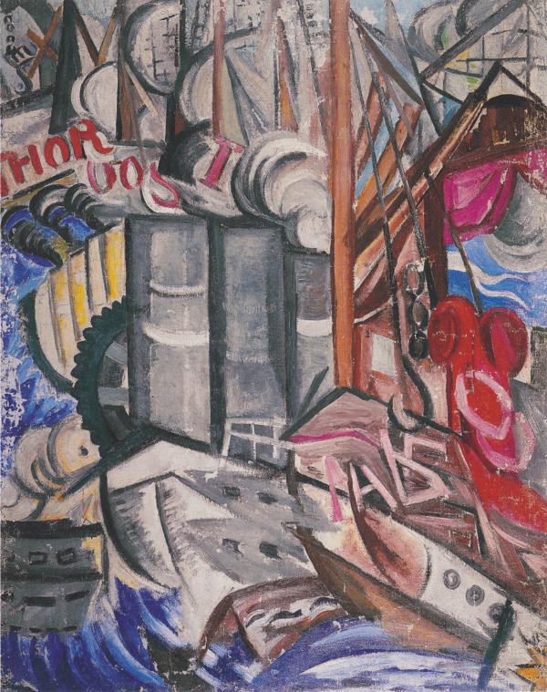 Port - Olga Rozanova | FeelTheArt