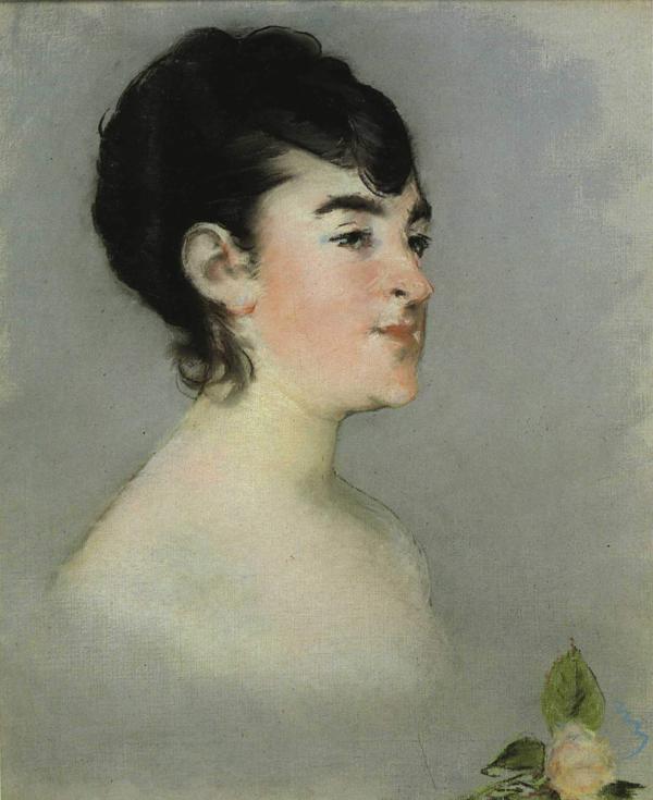 Mademoiselle Isabelle Lemonnier (1857–1926) - Édouard Manet | FeelTheArt
