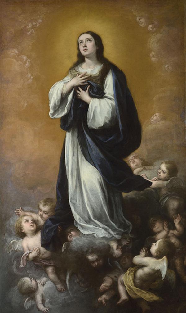 La Inmaculada Concepción de la Virgen - Bartolomé Esteban Murillo ...