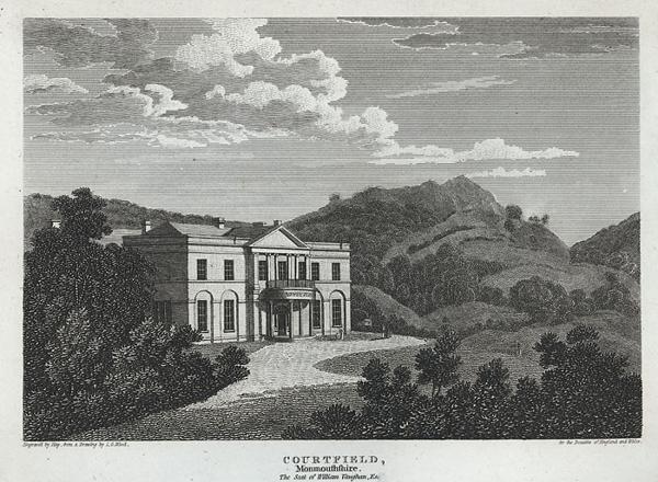 Courtfield, Monmouthshire. The seat of William Vaughan Esq - Frederick ...