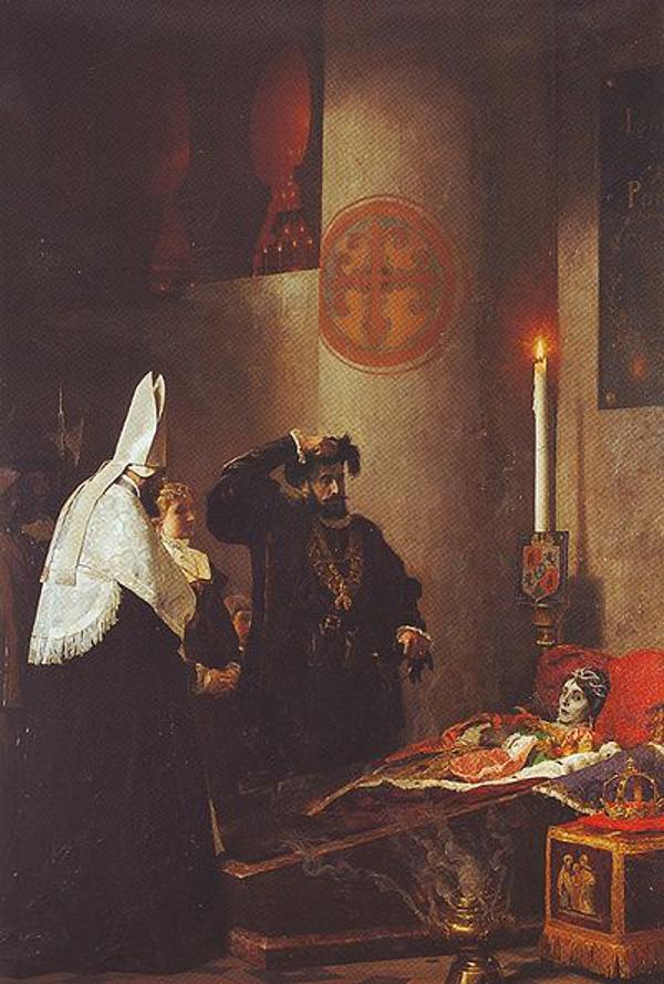 Francis de Borgia in front of Isabella of Portugal's coffin - Jean-Paul ...