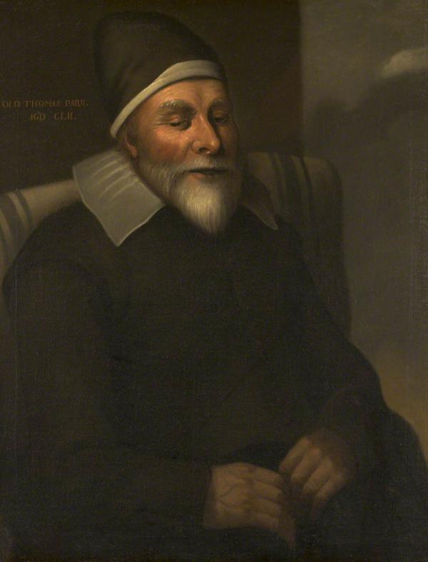 'Old Parr', Thomas Parr (1483? -1635) (después de la Escuela Británica ...