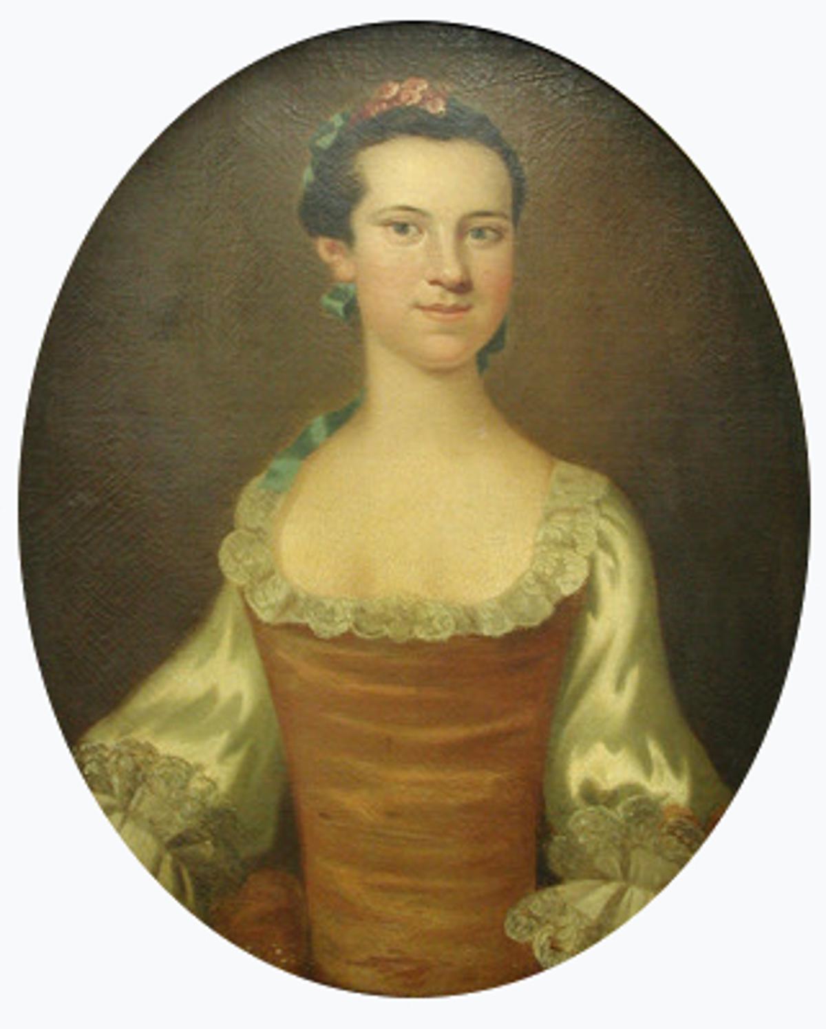 Portrait of Elizabeth Willing Powel - John Wollaston the Younger ...