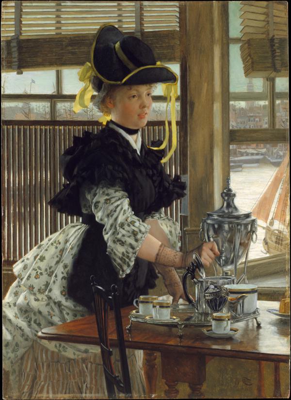 Tea - James Tissot | FeelTheArt