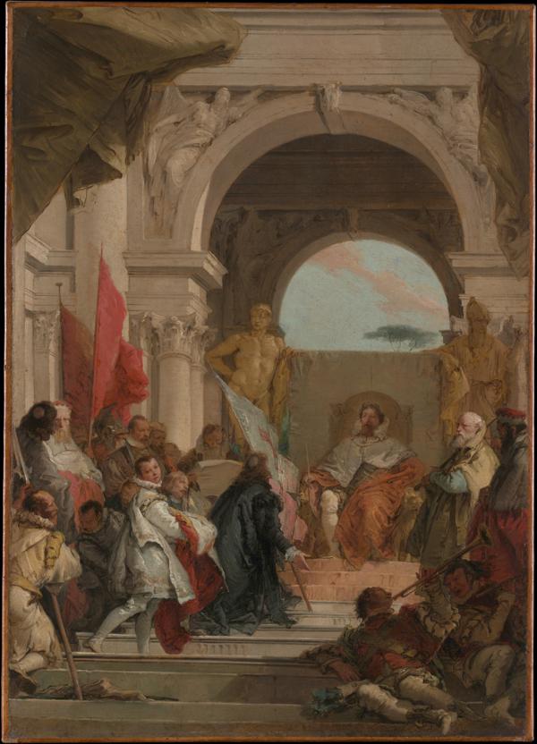 Investidura del obispo Harold como duque de Franconia - Giovanni ...
