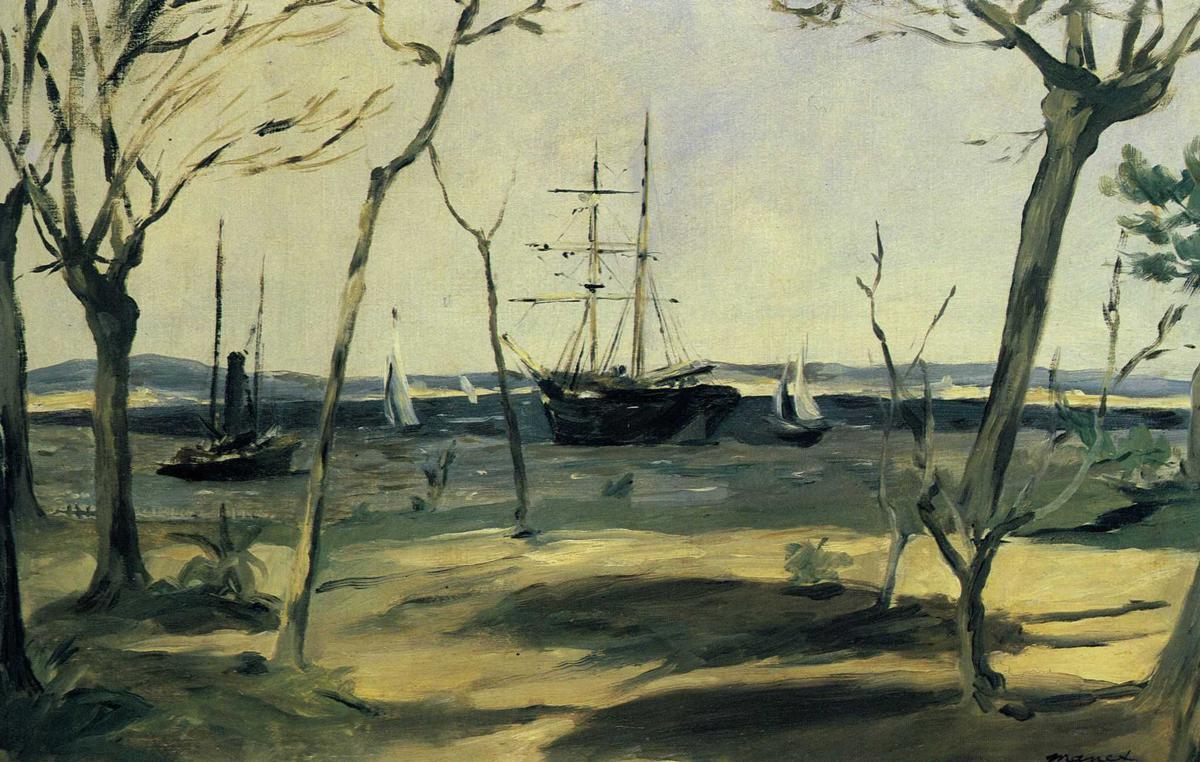 El Bassin d'Arcachon - Édouard Manet | FeelTheArt