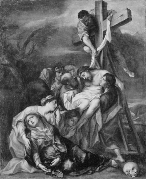 The Deposition - Annibale Carracci | FeelTheArt