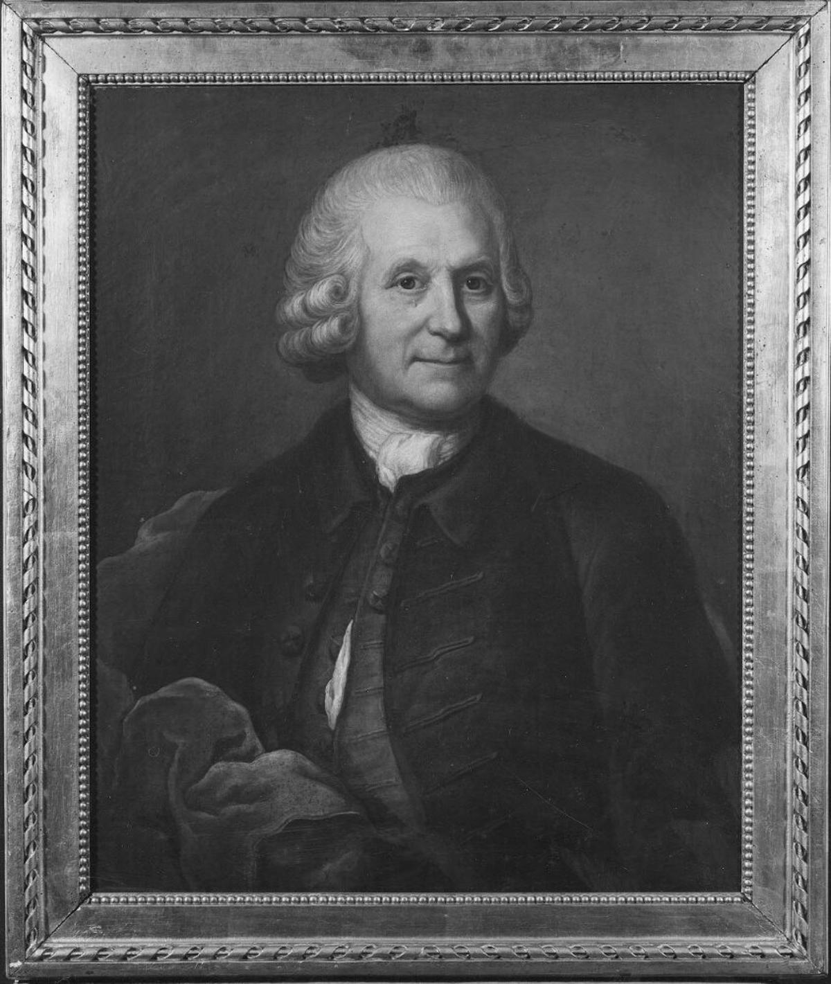 Anders Nicolai Fornander, 1715-1794, med.dr, brunnsläkare, leerjunge ...