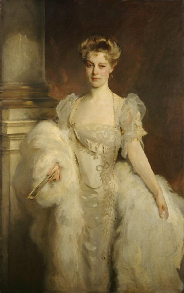 Mrs J P Morgan Jr (Jane Norton Grew) - John Singer Sargent | FeelTheArt